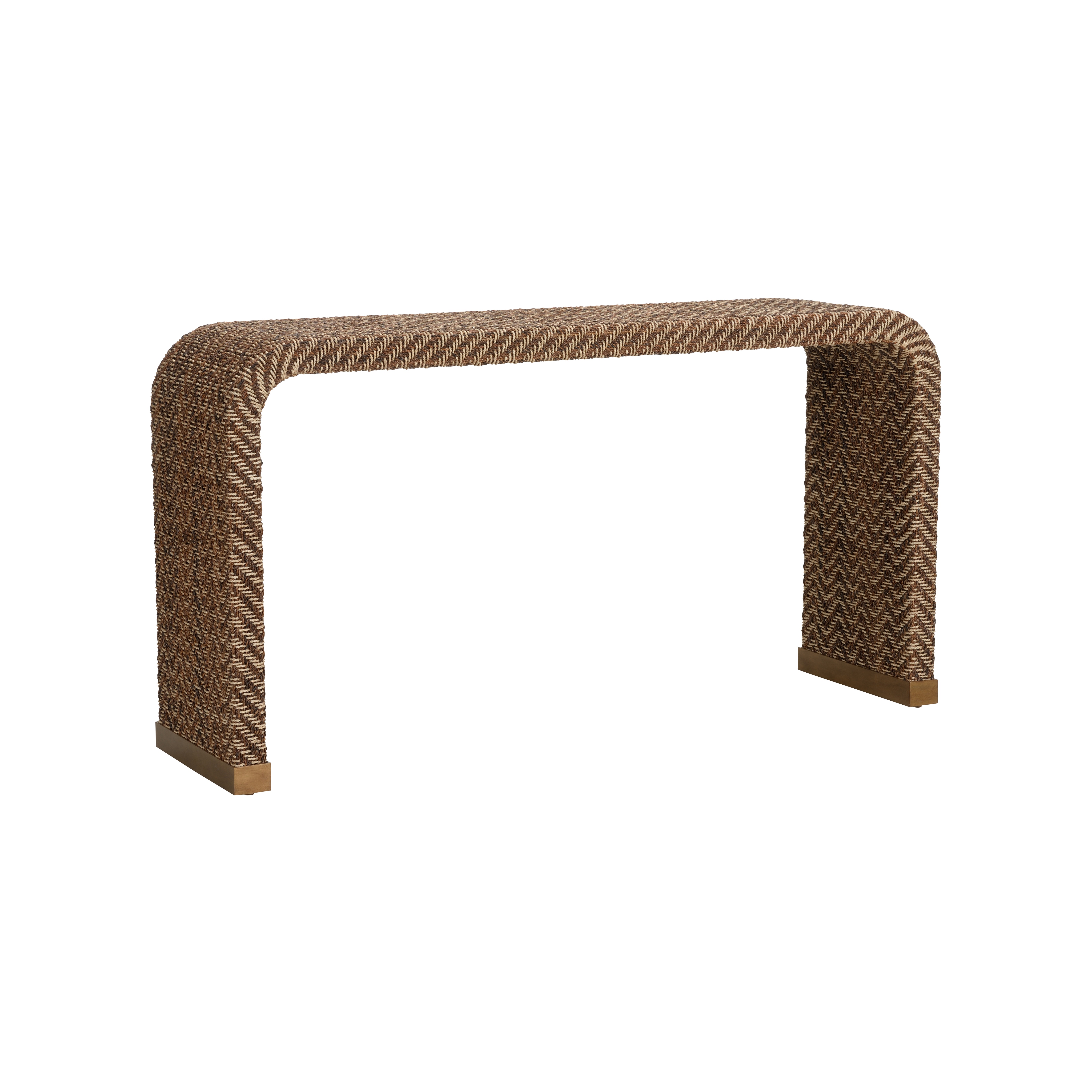 CHELSEA HOUSE Living Room Rope Waterfall Console 370115 - Birmingham ...