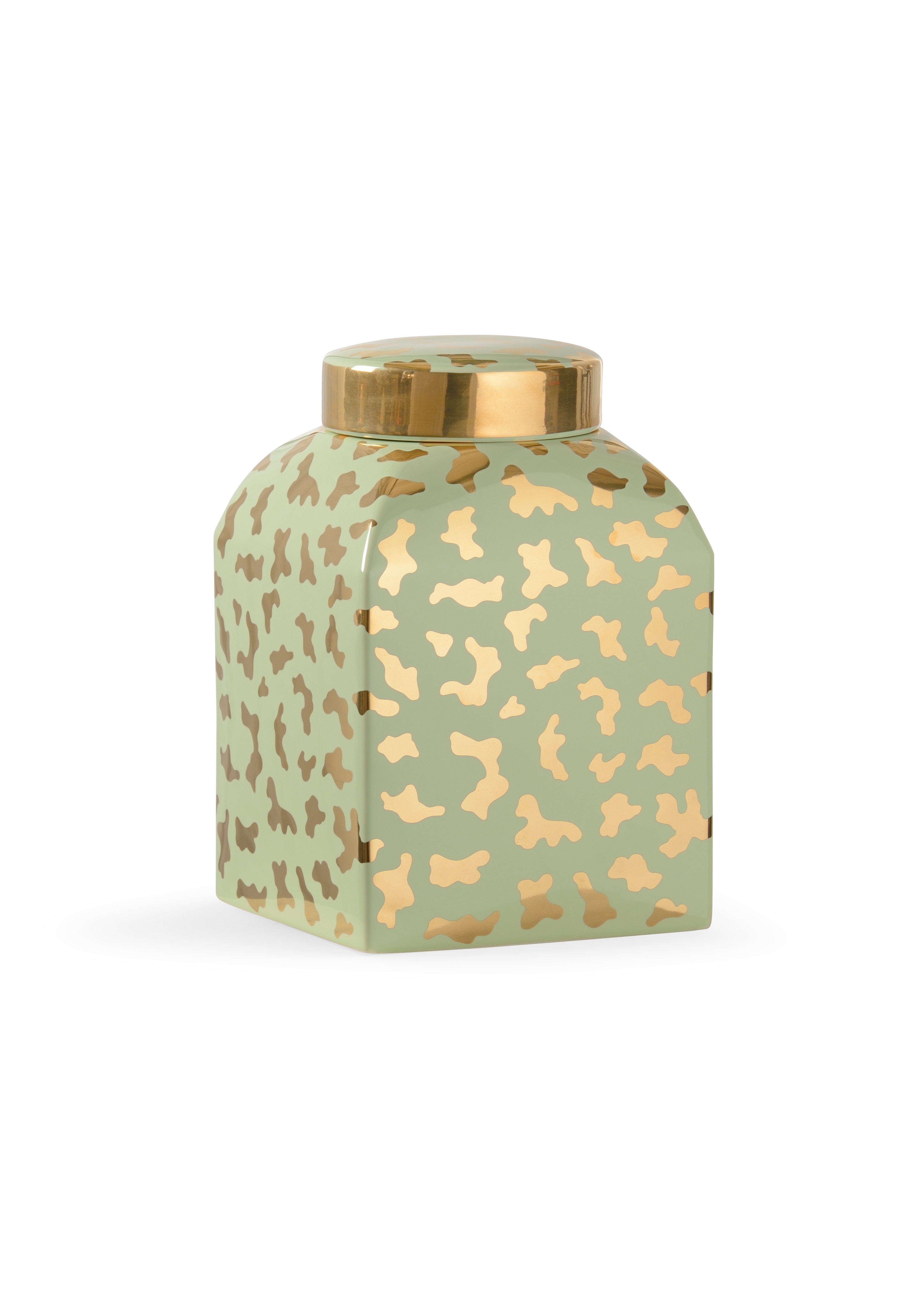 Chelsea House 384901 Accessories Jungle Ginger Jar - Pistachio
