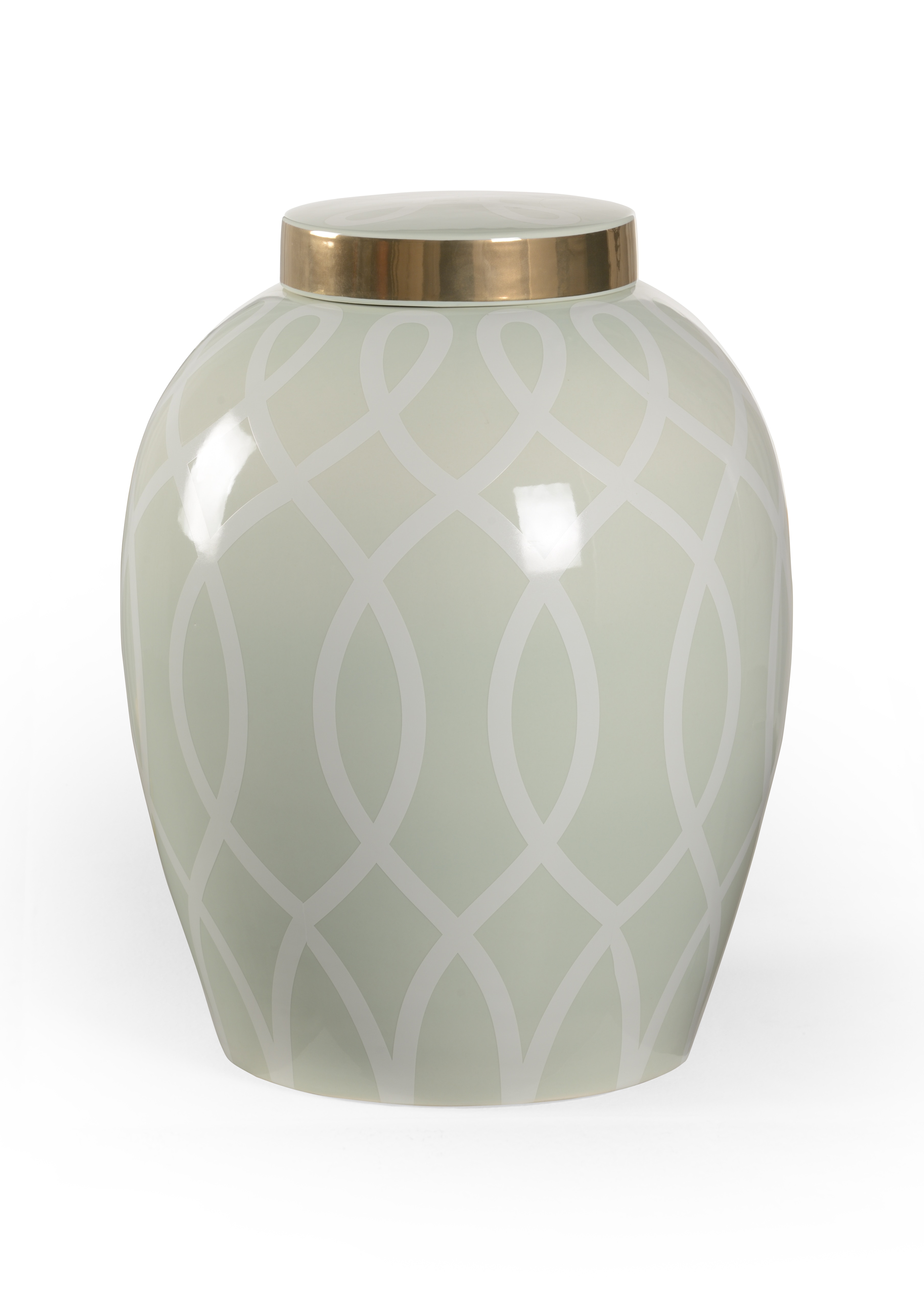 CHELSEA HOUSE 384906 Home Accents Sarah Ginger Jar - Frostworks