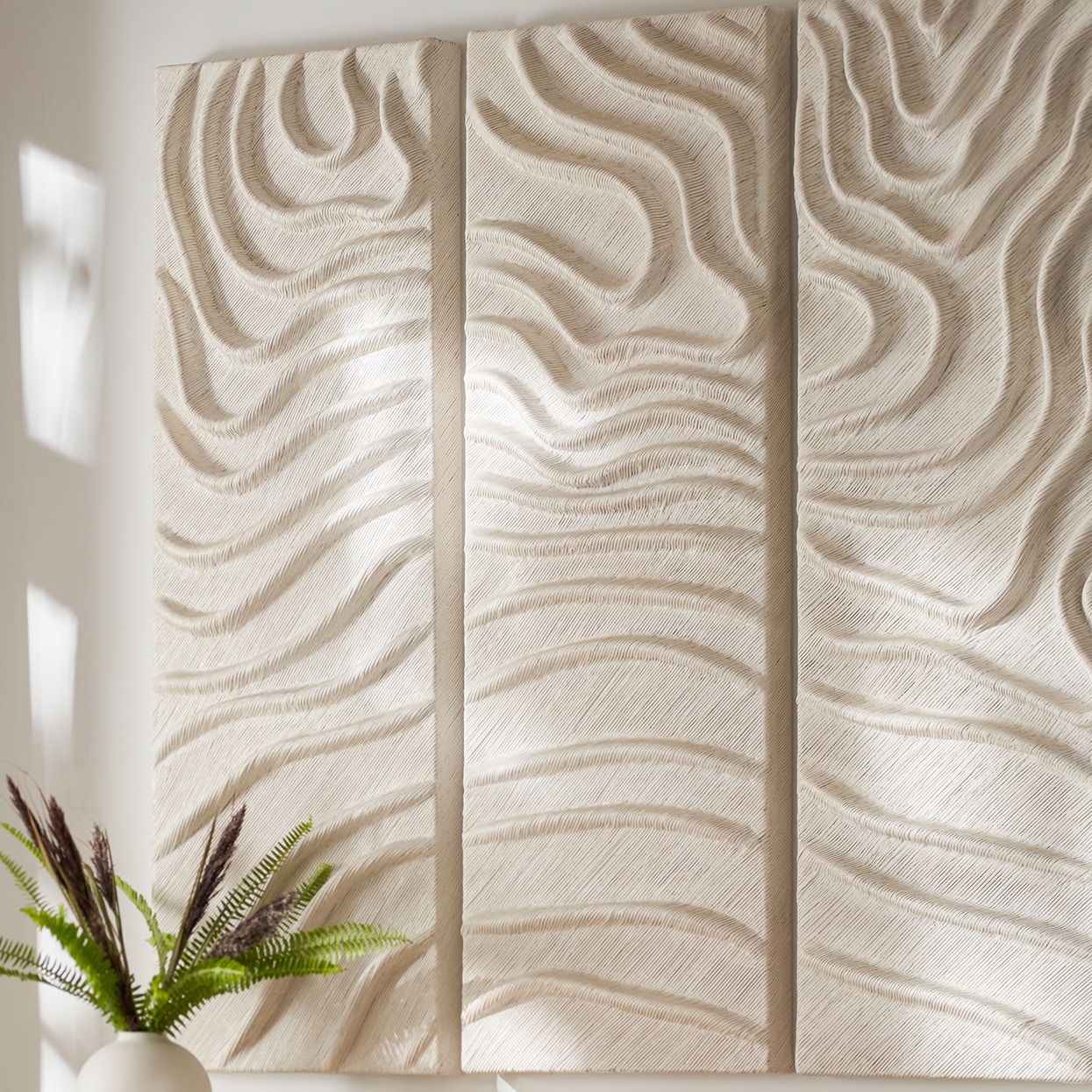 Palecek Wall Decor SAHARA RATTAN WALL DECOR SET OF 3 1978-03