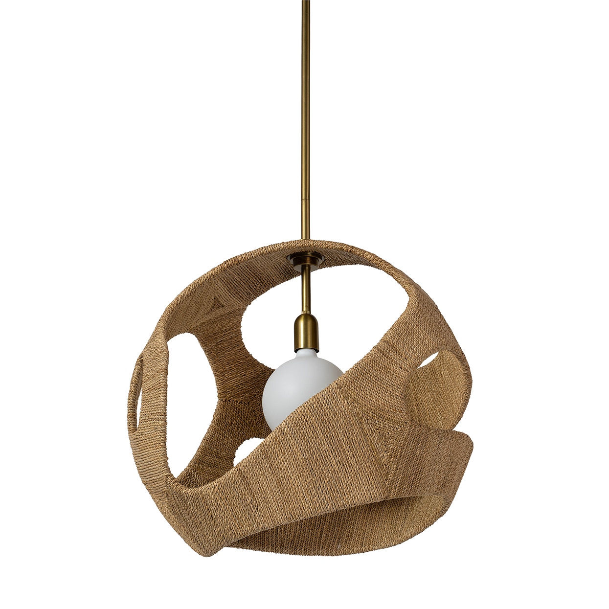 Palecek Ceiling Lights CORSICA PENDANT SMALL, NATURAL 2980-01