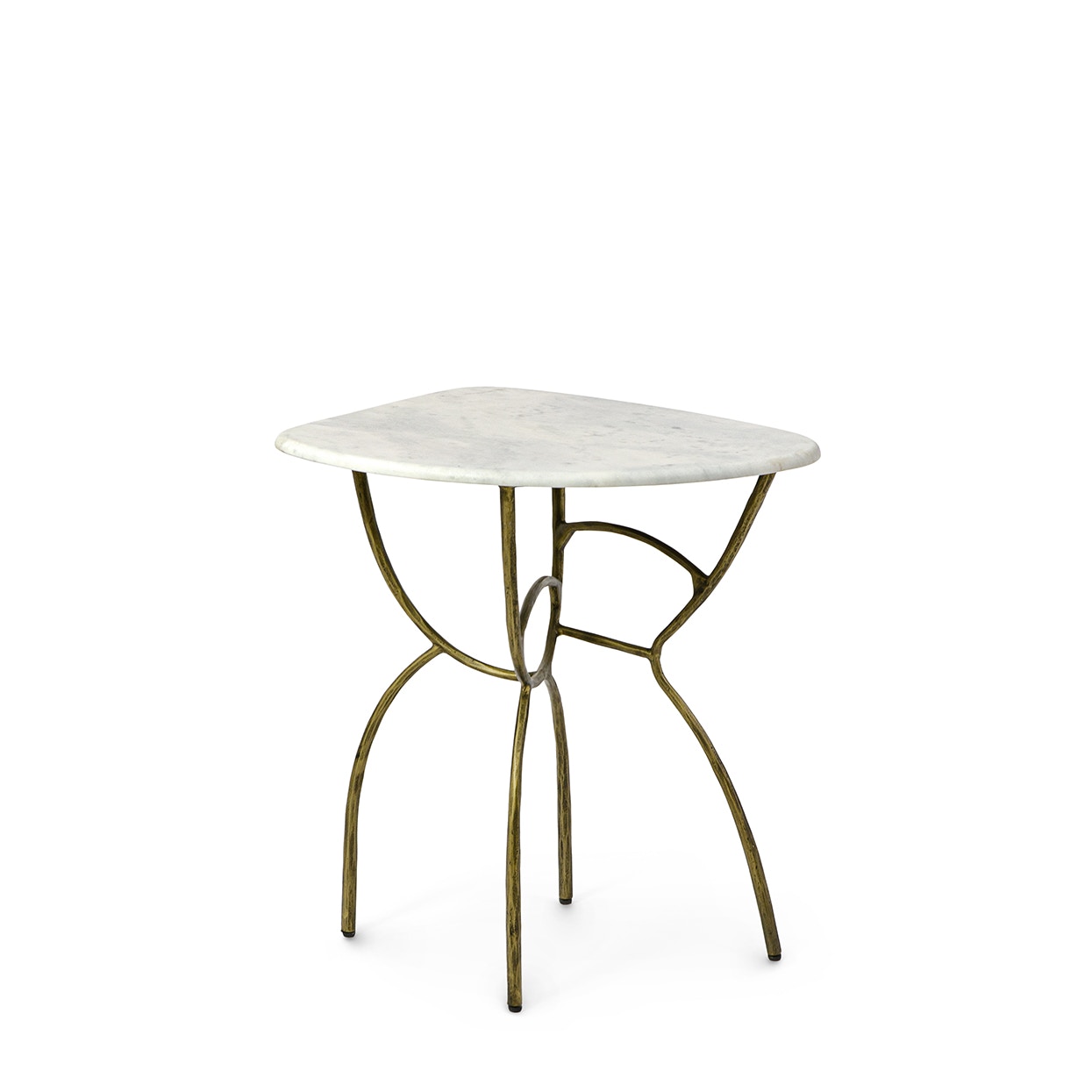 Alexi Marble Side Table Tall PALECEK