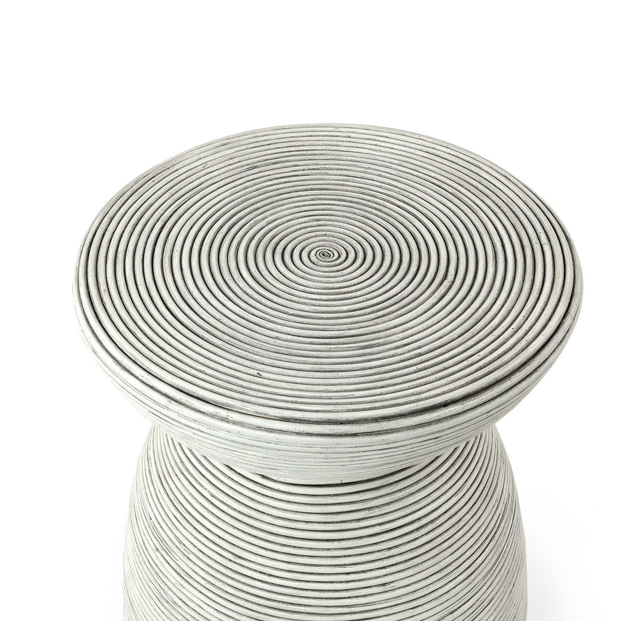 Hewitt Side Table Whitewash | PALECEK