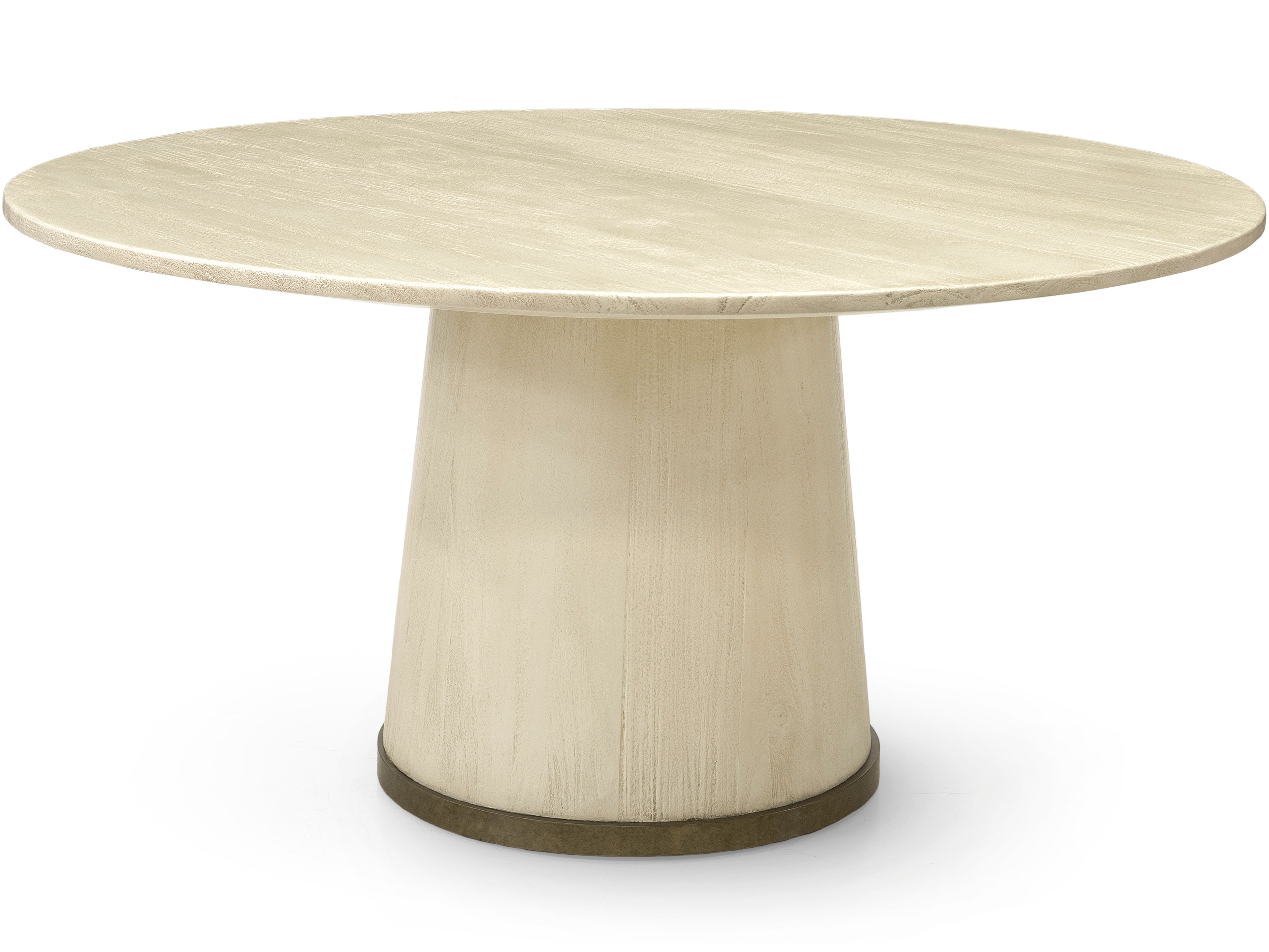Conrad Dining Table 60, Gold | PALECEK