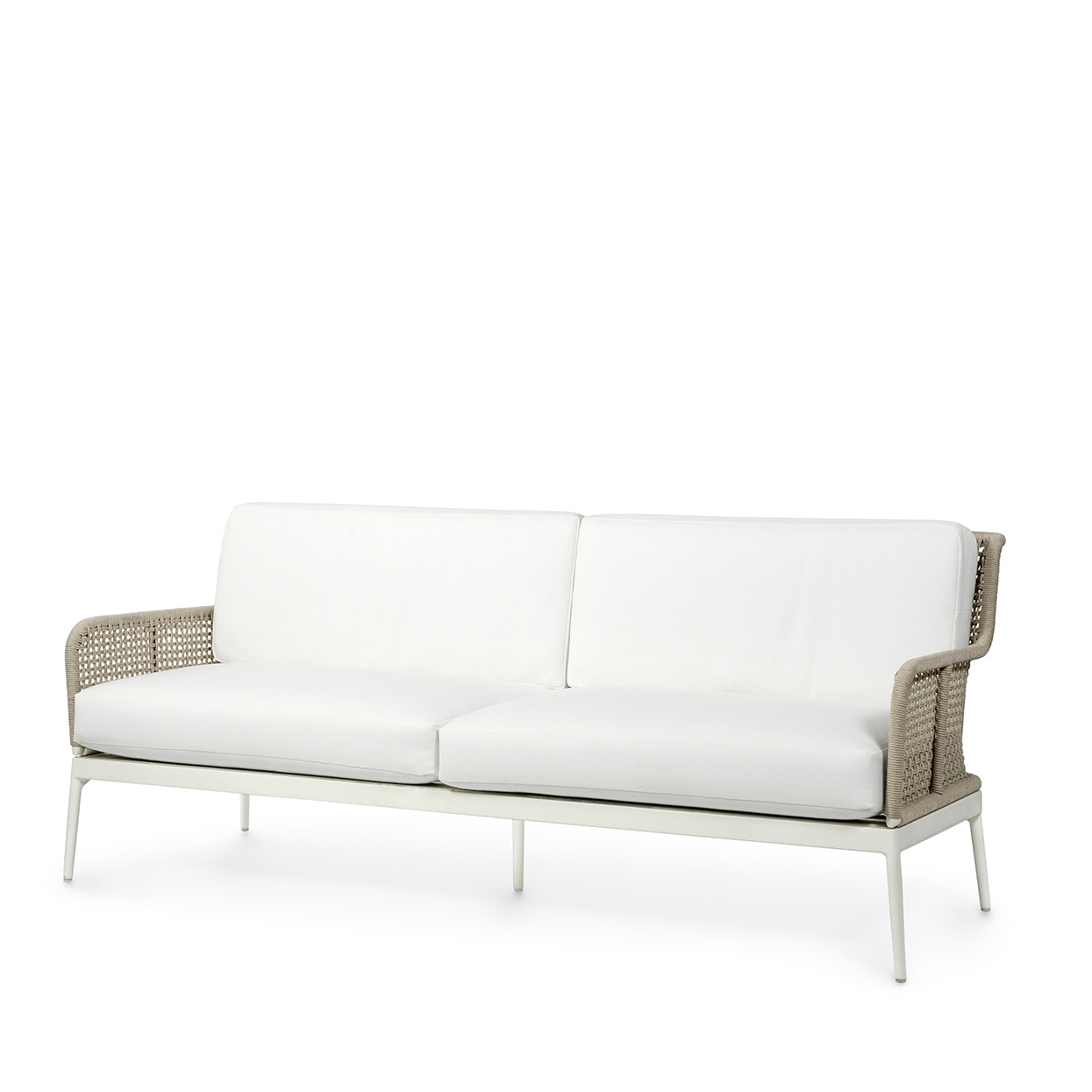 Somerset Outdoor Sofa Ivory | PALECEK