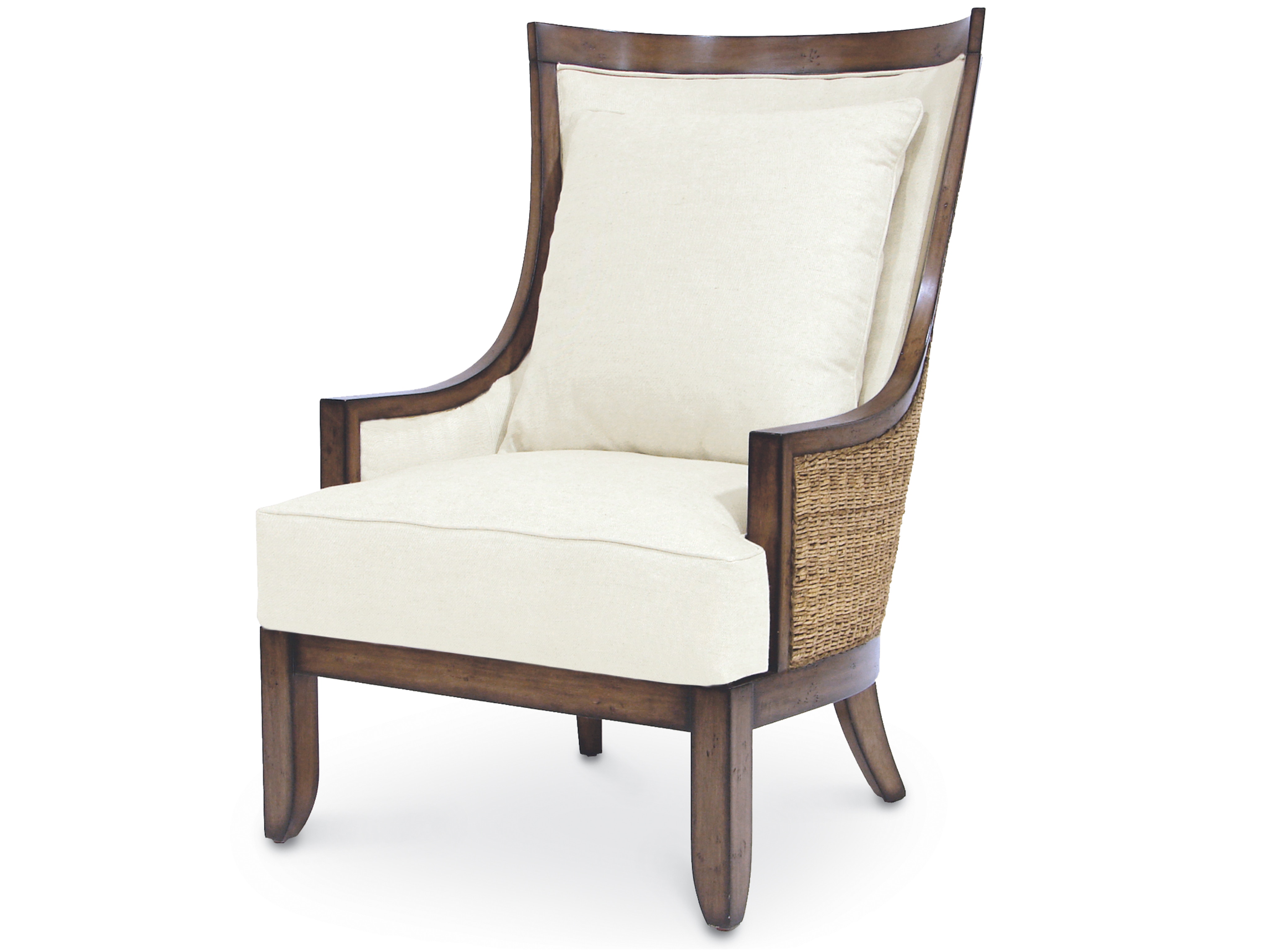 Palecek Living Room EDGEWATER WING CHAIR 7287-26+8475-64