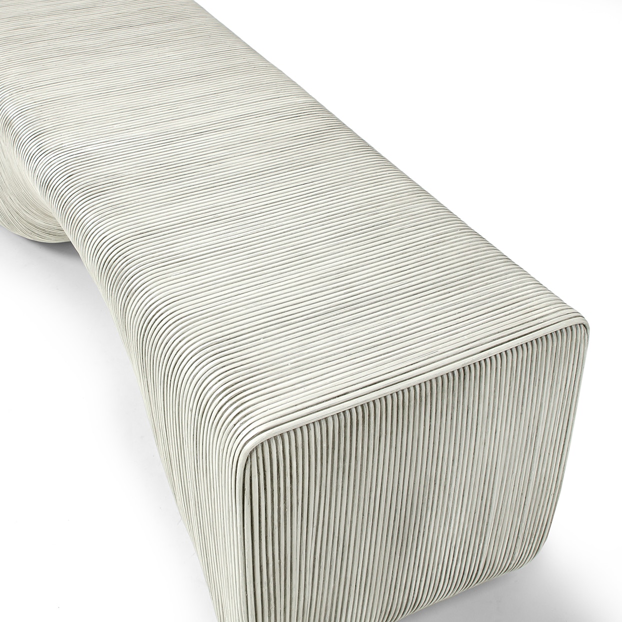 Cyprus Rattan Bench | PALECEK