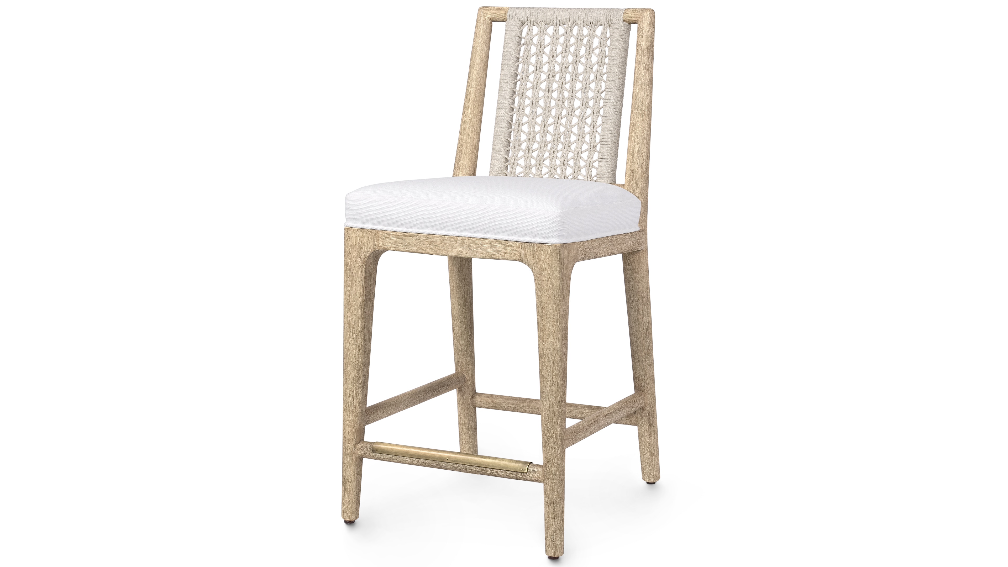 Palecek Casual Dining VALENCIA 24" COUNTER STOOL 7450-79+8558-4J