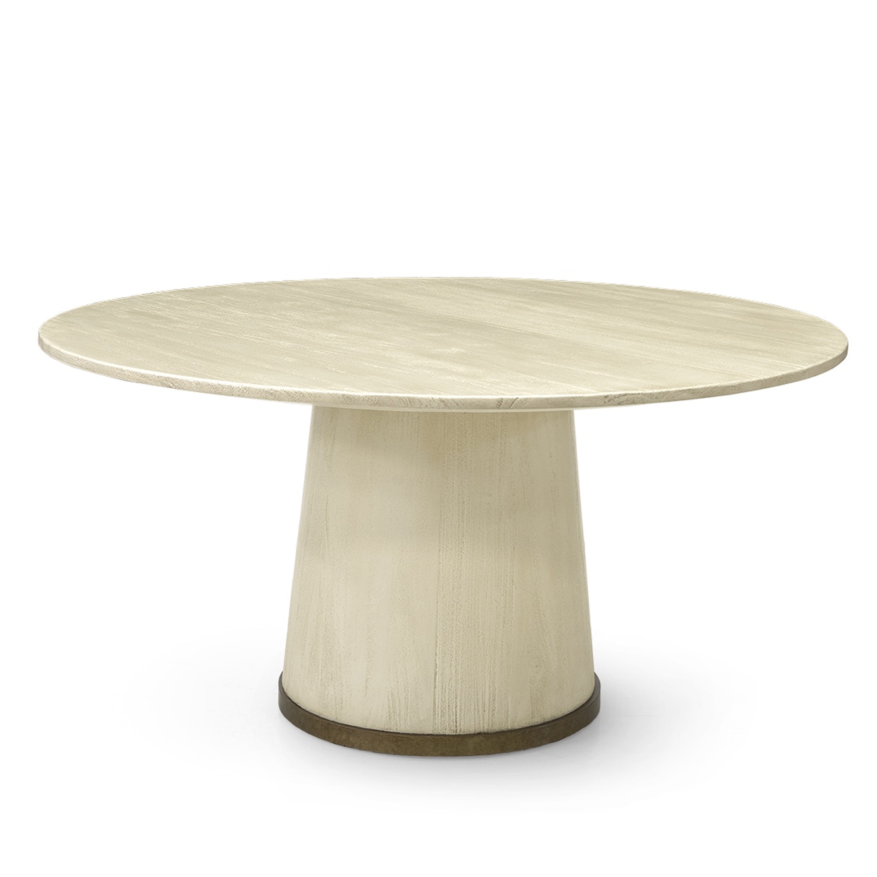Conrad Dining Table 72 Gold | PALECEK