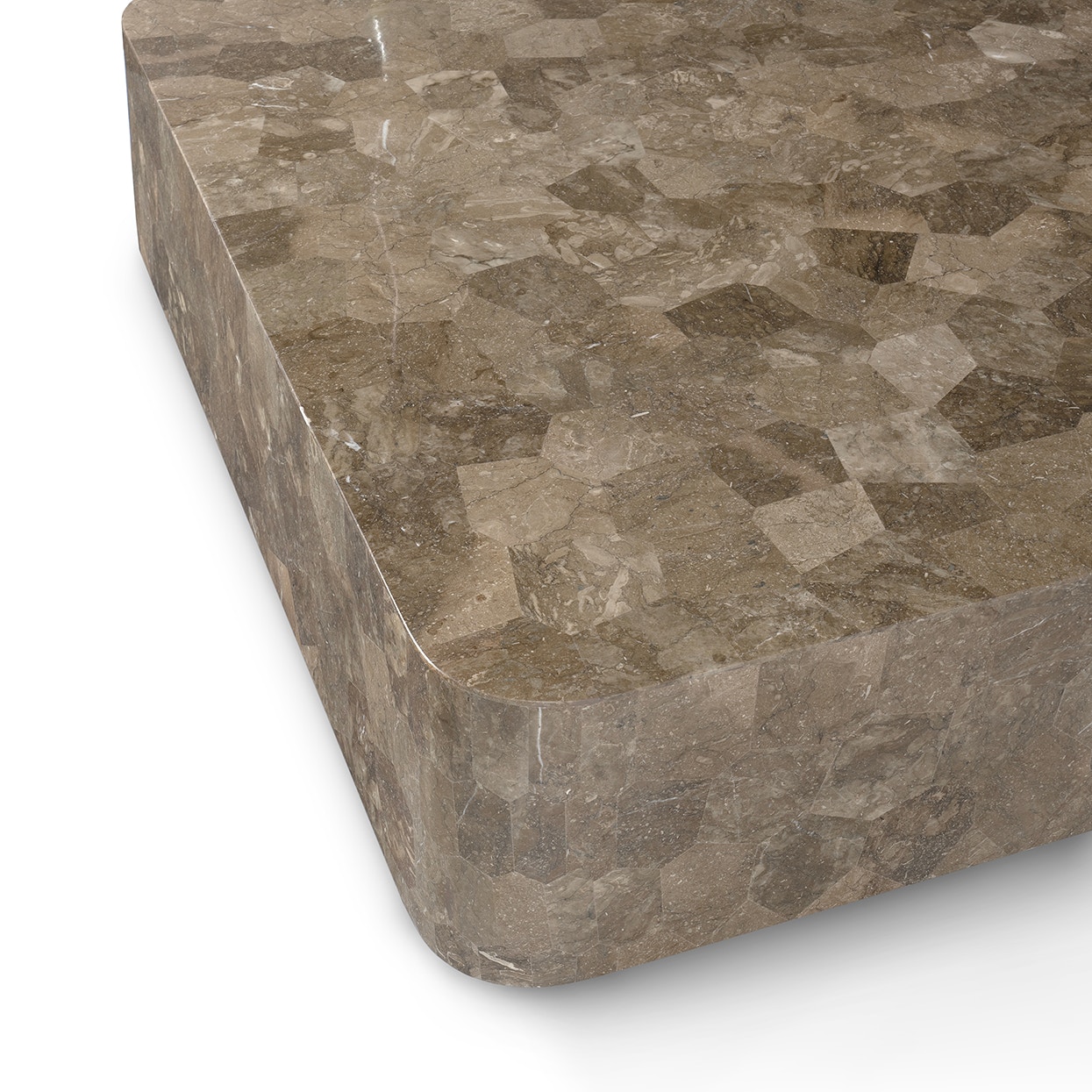 Palecek Living Room DAKOTA COFFEE TABLE RECTANGULAR, MOCHA 7690-77