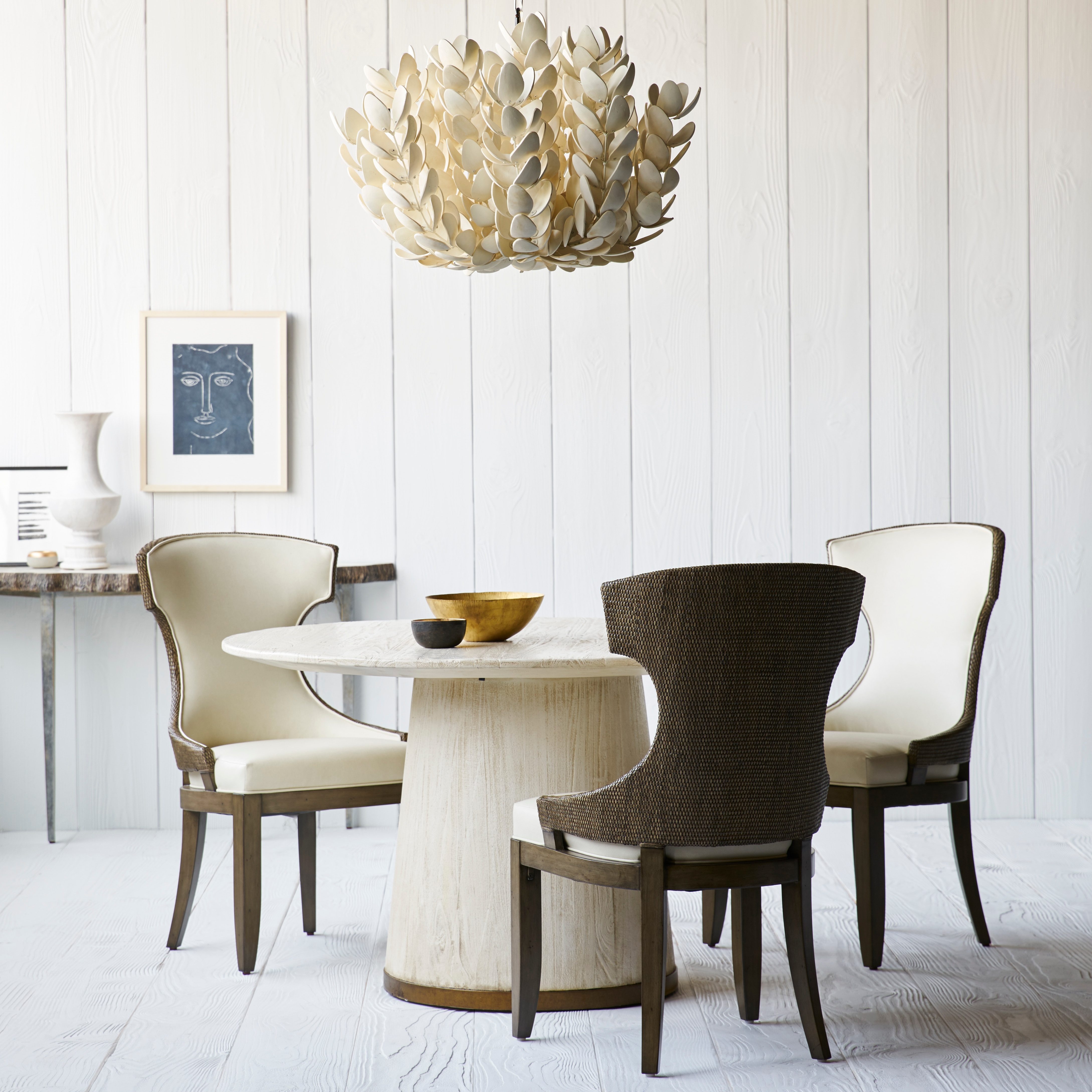 Conrad Dining Table 52 Gold | PALECEK