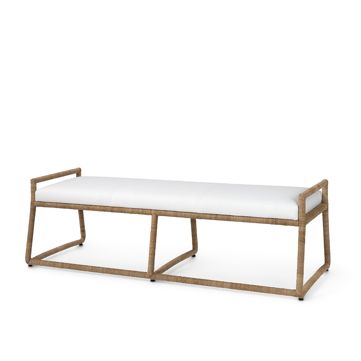Palecek STILLWATER BENCH, NATURAL 7947-01+8471-4K