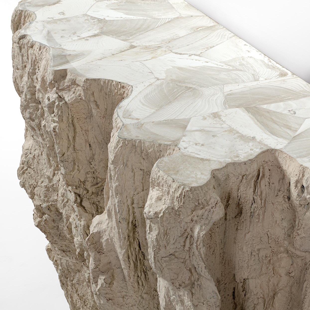 Camilla Fossiliz Clam Cnsl Tab | PALECEK