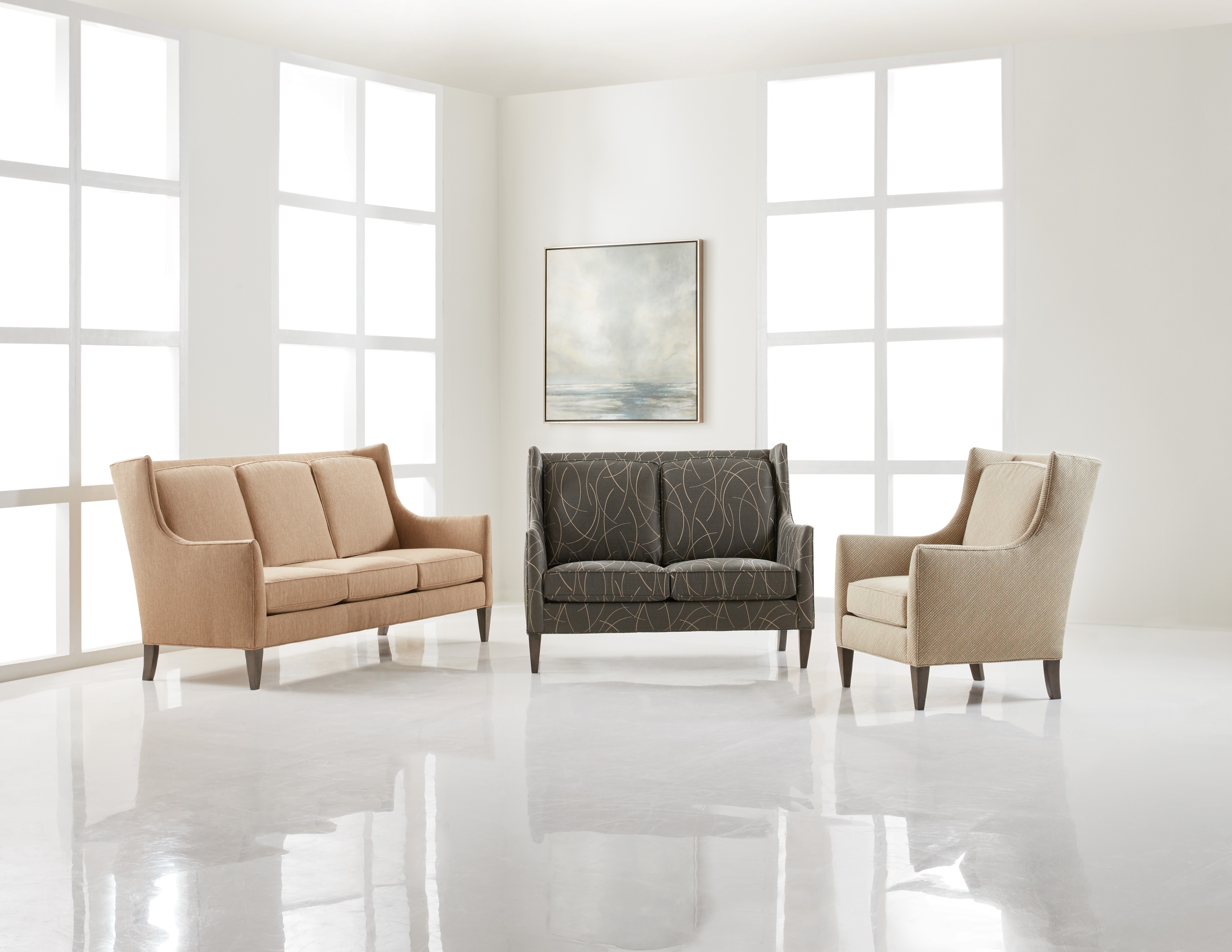 H Contract Lacy Sofa HC9666-002 - H Contract Furniture - Martinsville, VA