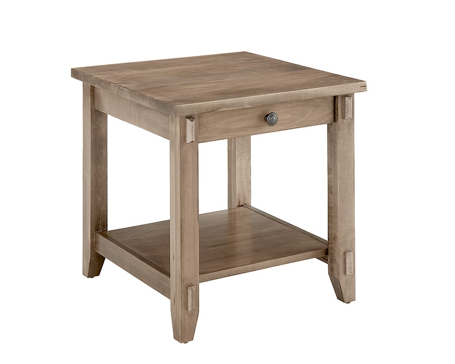 Amish Essentials Living Room End Table 4911 - Indian River Furniture ...