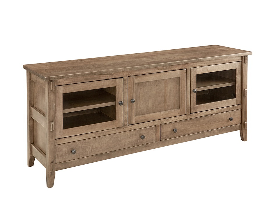 Amish Essentials Home Entertainment 72 inch Console 4972 - Indian River ...