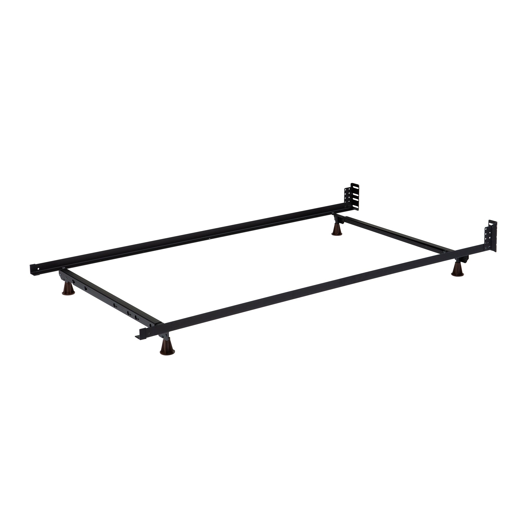 Rize Home Mattresses Deluxe Low Profile Steel Bed Frame with Glides ...