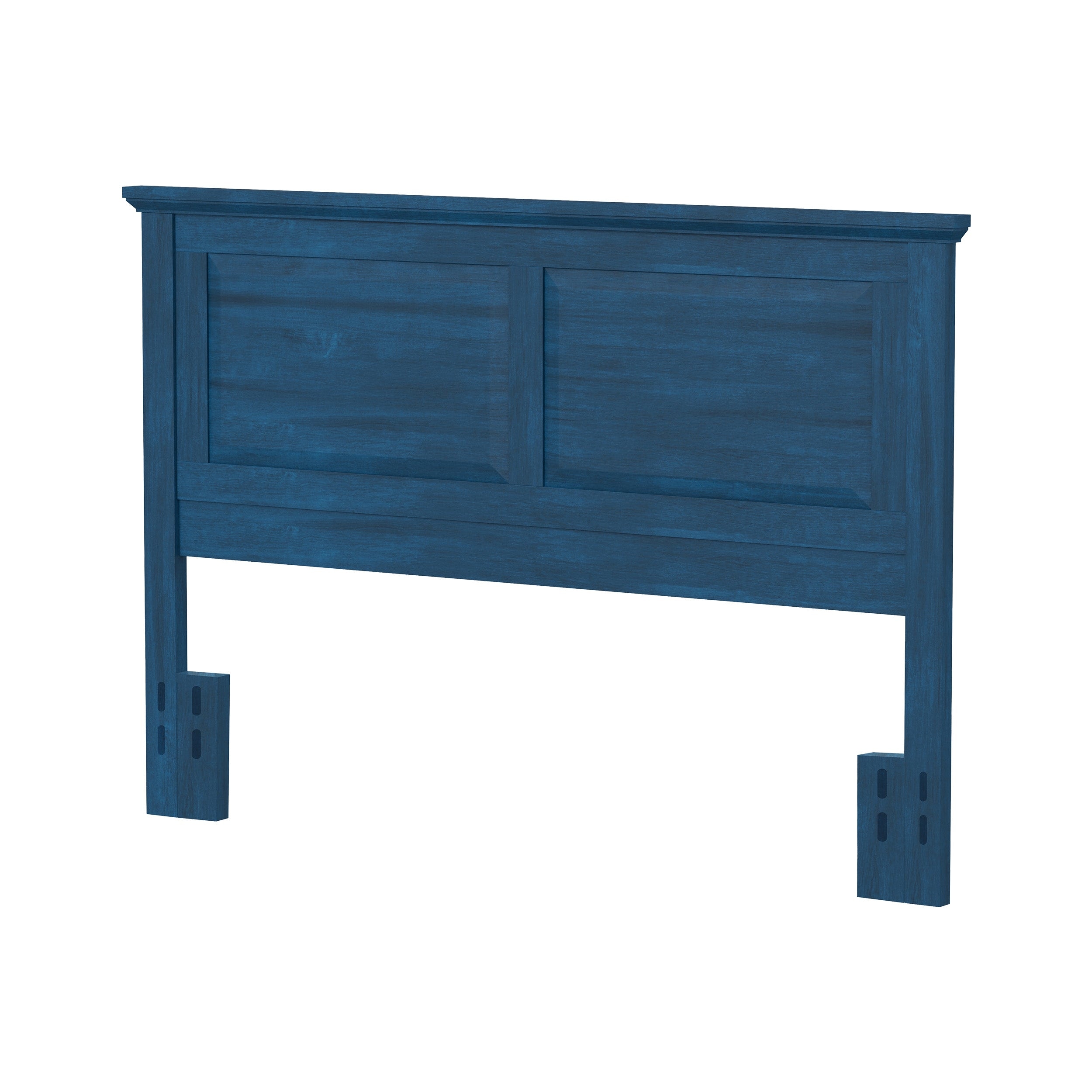 Rize Home Bedroom Cottage Style Headboard - Vibrant Blue - Queen ...