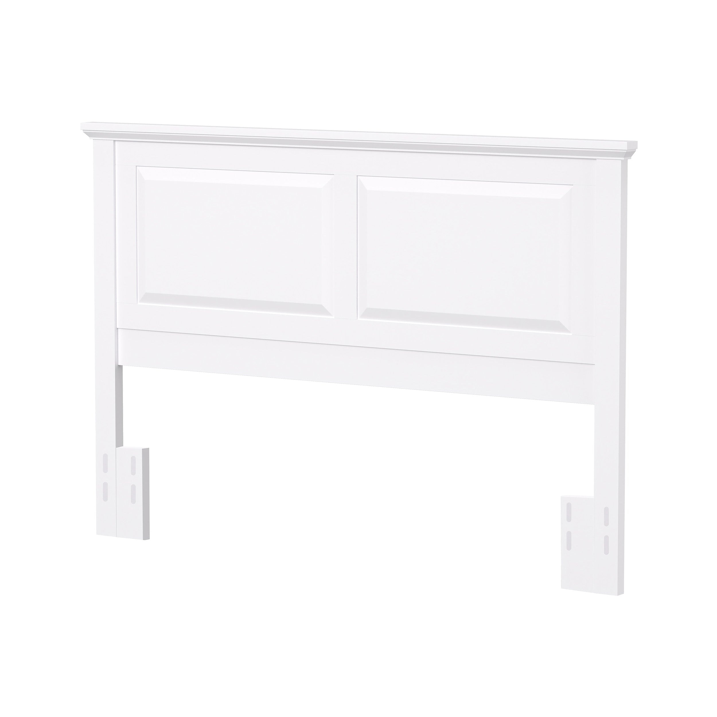 Rize Home Bedroom Cottage Style Headboard - Gloss White - Twin - Smith ...