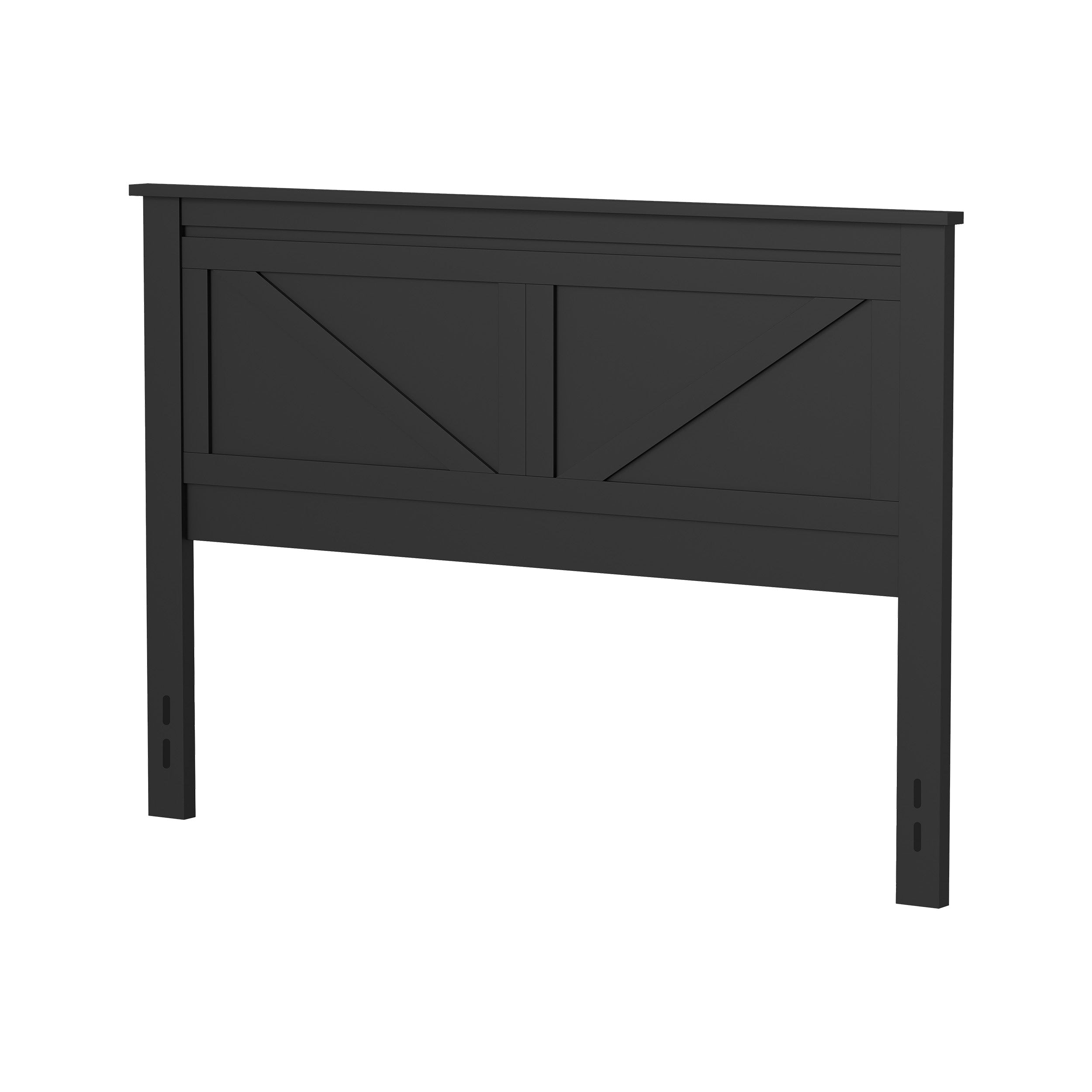 Rize Home | Bedroom | | Farmhouse Style Headboard - Flat Black - Twin ...