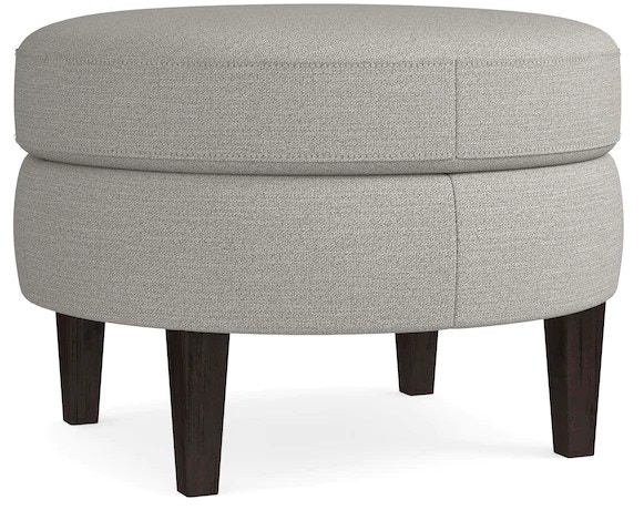 Bassett Delway Small Round Ottoman 1400-2525 - Portland, OR | Key Home ...