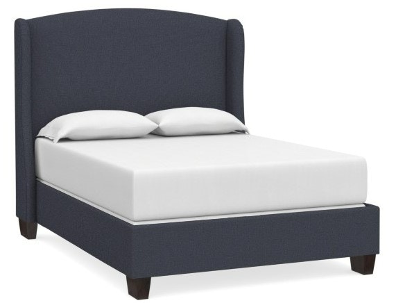 Bassett Custom Uph Beds Paris Full Rails and Footboard 1990-S149 ...