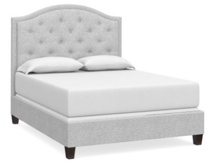 Bassett Custom Uph Beds Vienna Tufted Twin Arched Bed 1992-K139T ...