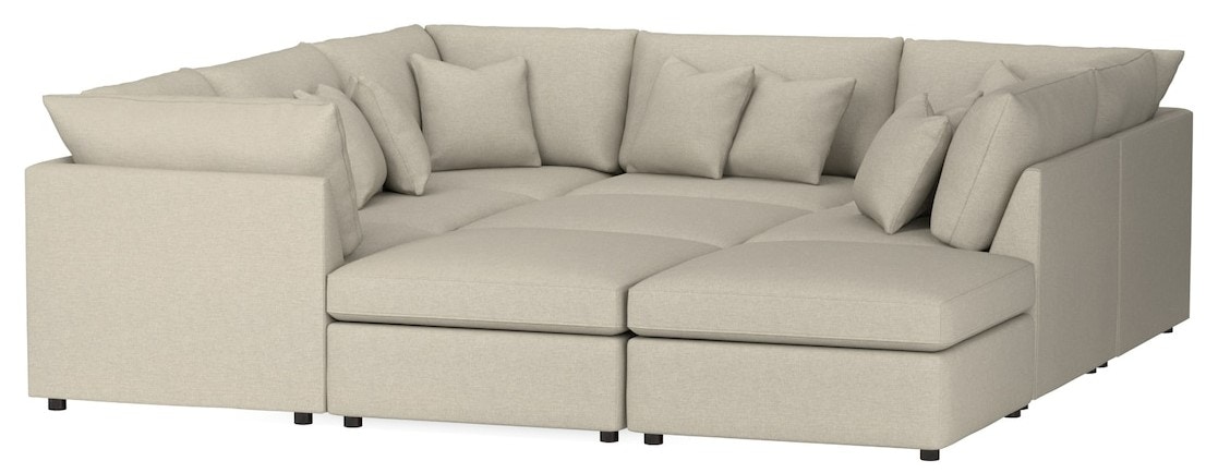 Bassett Beckham Pit Sectional 2676-PSECTFC2 - Portland, OR | Key Home ...