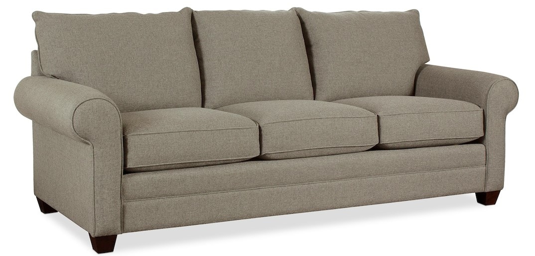 Bassett Living Room Roll Arm Sofa 2712-72 - High Country Furniture ...