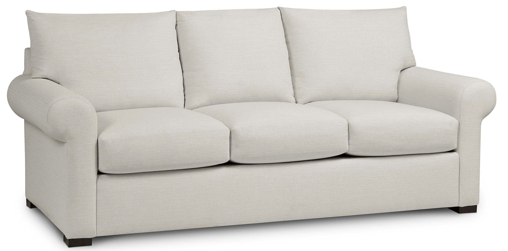 Bassett Living Room Roll Arm Sofa 2762-72 | Hickory Furniture Mart ...