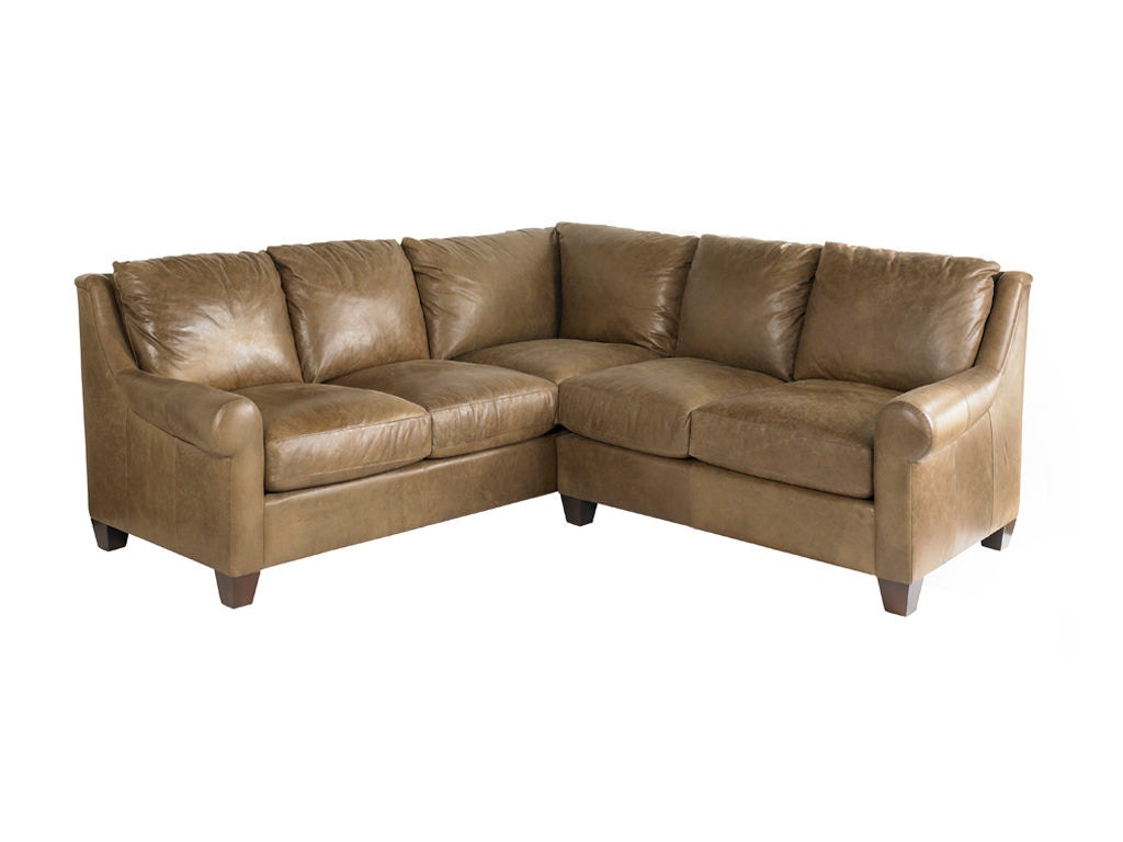 Bassett leather sectional store