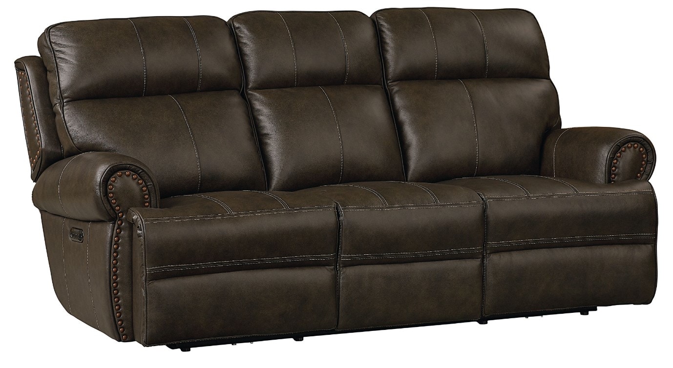 Bassett Living Room Sofa w/Power 3738-P62J - Lenoir Empire Furniture ...