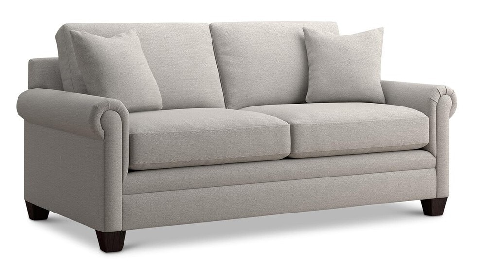Bassett Carolina Panel Arm Studio Sofa 3887-52 - Portland, OR | Key ...