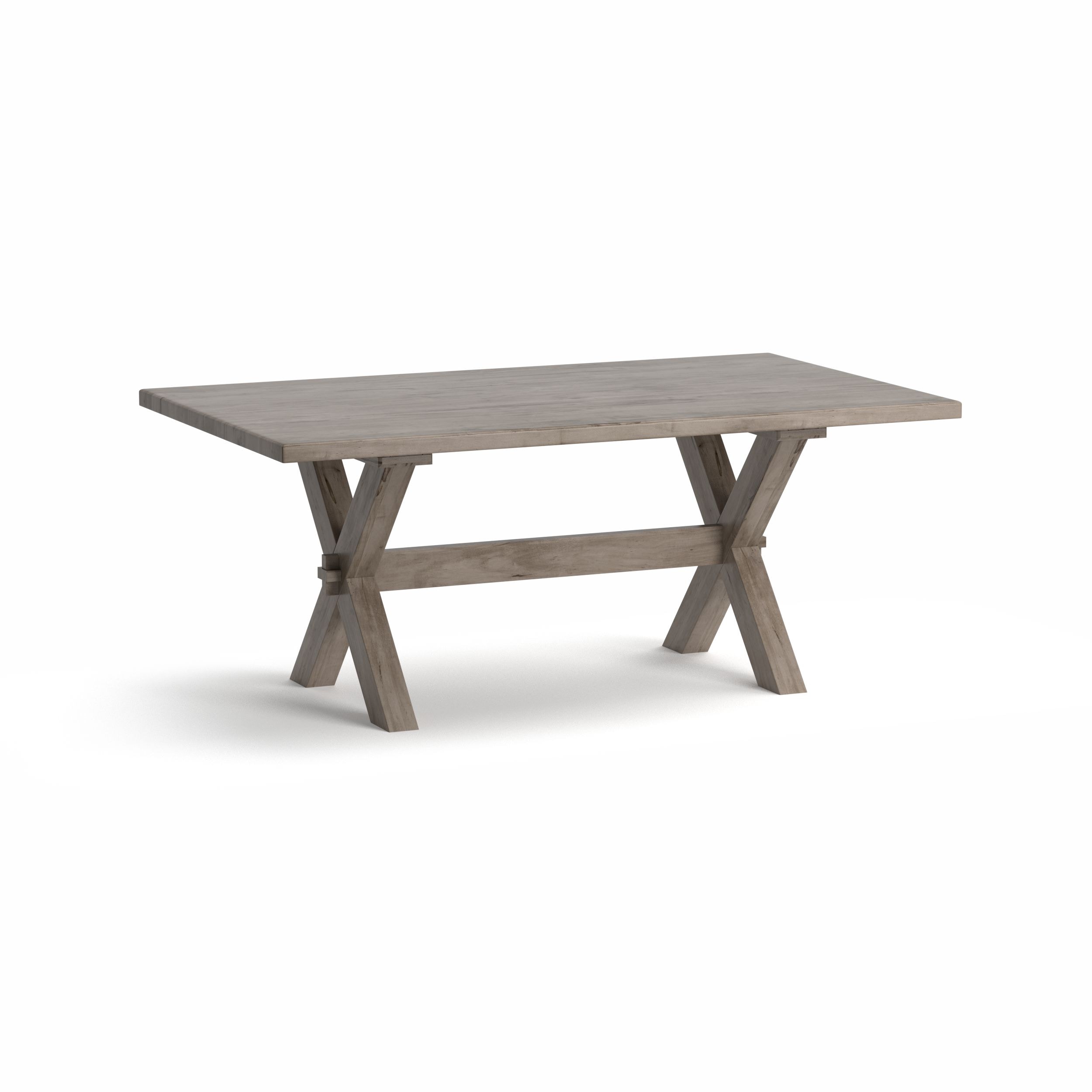 Bassett Benchmade Crossbuck Maple Dining Table 4021-7242X - Portland ...
