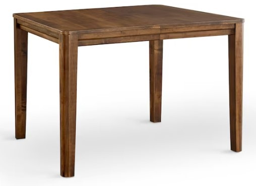 Origins Casual Dining 38" Square 1 Leaf Table Sable 4025-3838S1L - Art ...