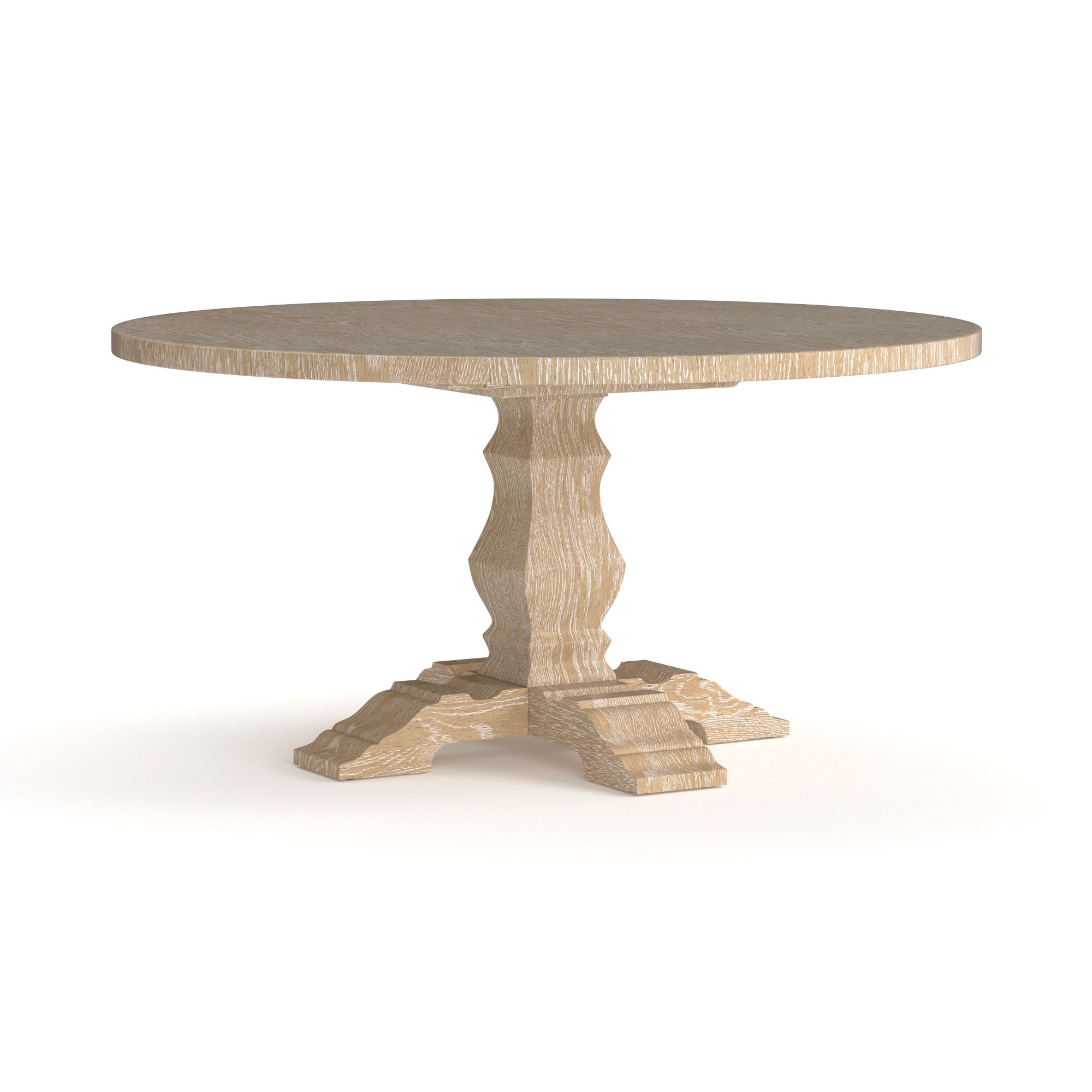 Bassett Benchmade Tavern Oak Round Table 4121-6060T - Portland, OR ...