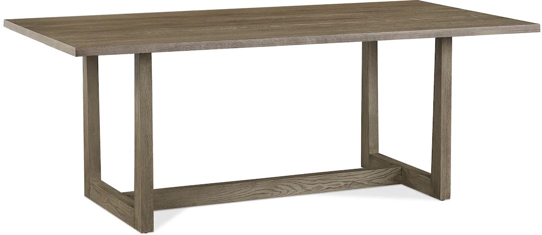 Bassett Benchmade Liam Oak Rectangle Dining Table Top 4121-L9640 ...