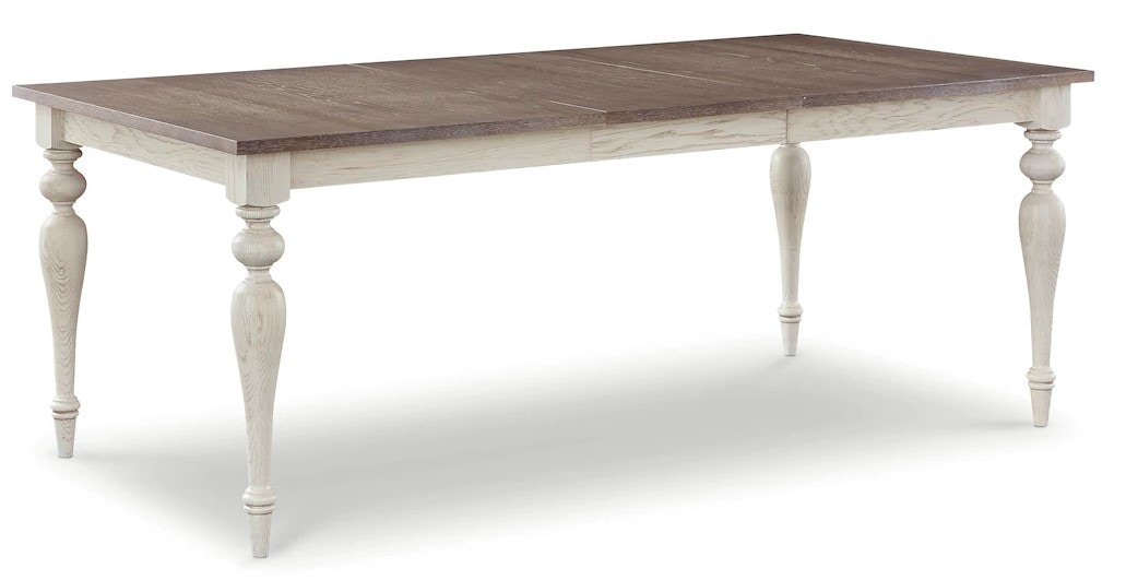 BENCHMADE Casual Dining Oak Rectangle Leaf Table 4122-4060LF1SCV ...