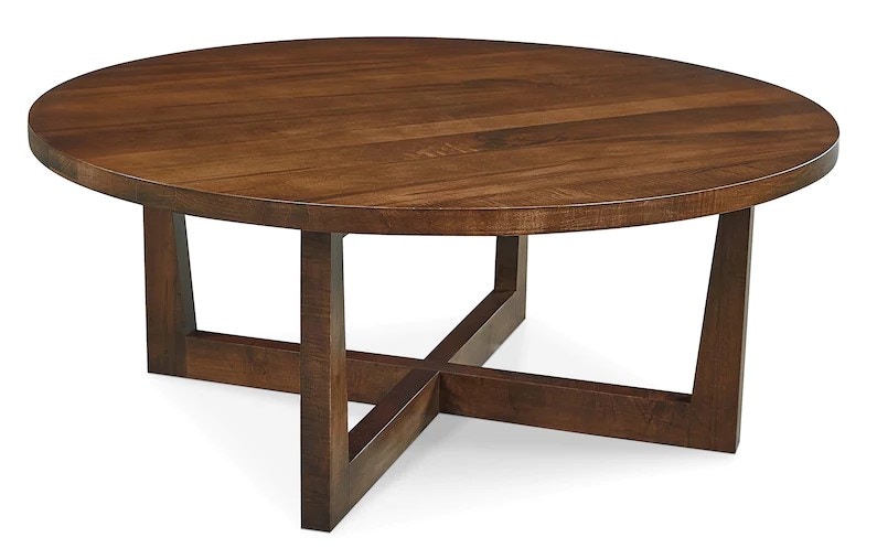 BENCHMADE Living Room Maple Round Cocktail Table 6021-0605 ...