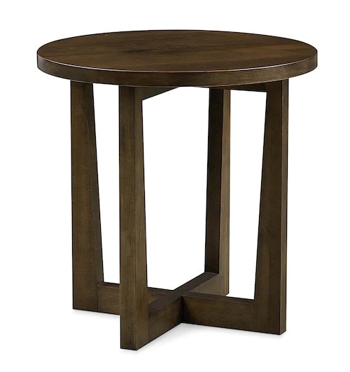 Bassett Benchmade Liam Maple Round End Table 6021-0641 - Portland, OR ...