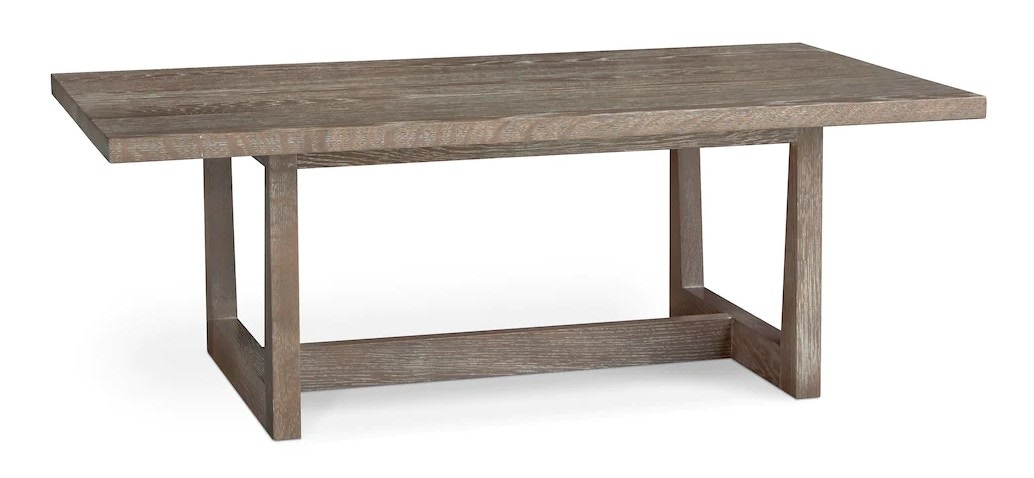 Bassett Benchmade Liam Oak Rectangular Cocktail Table 6121-0613 ...