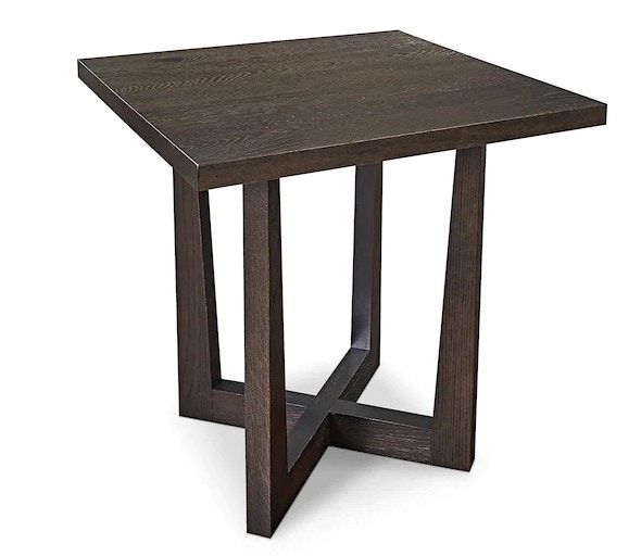 BENCHMADE Living Room Oak Square End Table 6121-0665 - Wenz Home ...