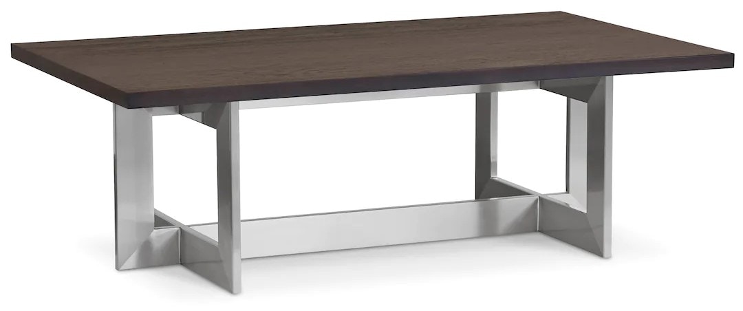 Bassett Benchmade Andover Oak Rectangular Cocktail Table 6121-K613S ...