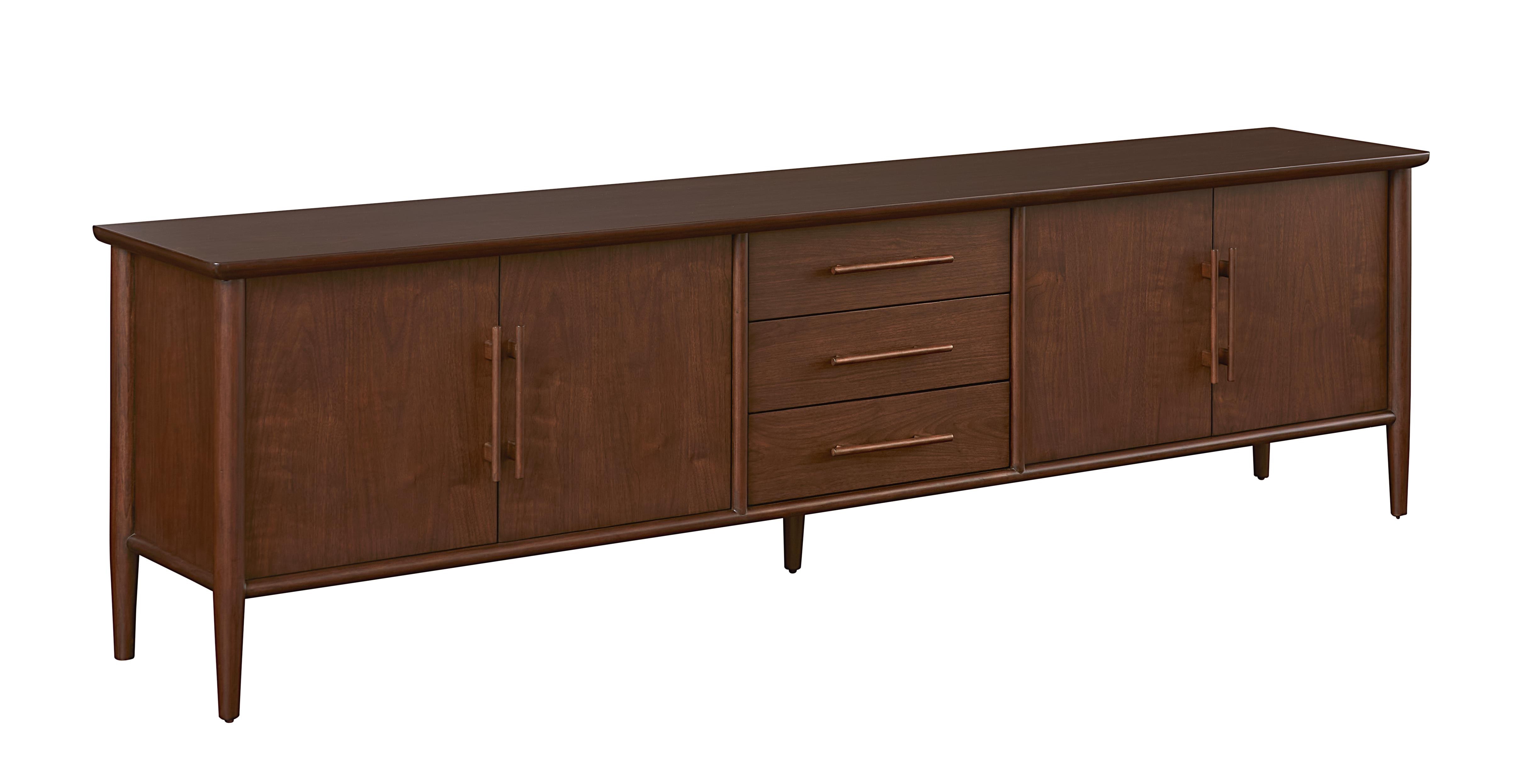 Bassett Home Entertainment 96" Media Console 9535-0896 | Hickory ...