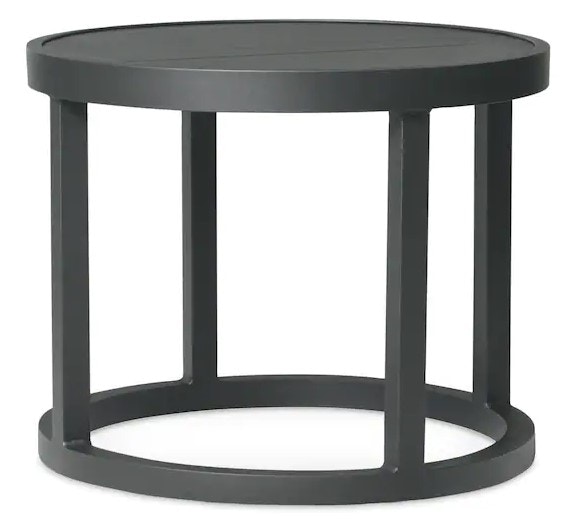 Bassett Bonavista Round Metal Slat End Table A019-RO - Portland, OR ...
