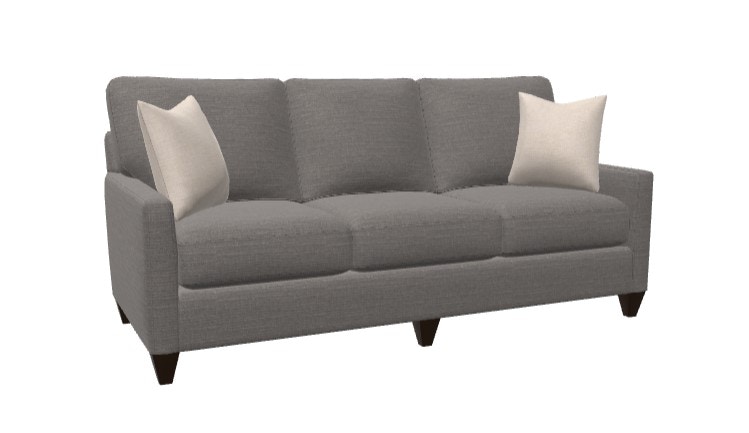 Bassett Living Room Classic Sofa C000-72DF | Hickory Furniture Mart ...