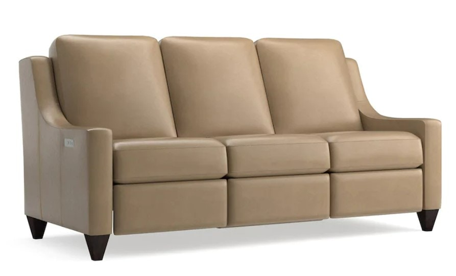 BENCHMADE Living Room Reclining Leather Sofa M000-72ML - Leather by ...