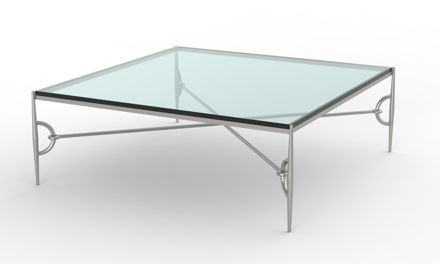 Charleston Forge 6827 Living Room Paddock 54" Square Cocktail Table