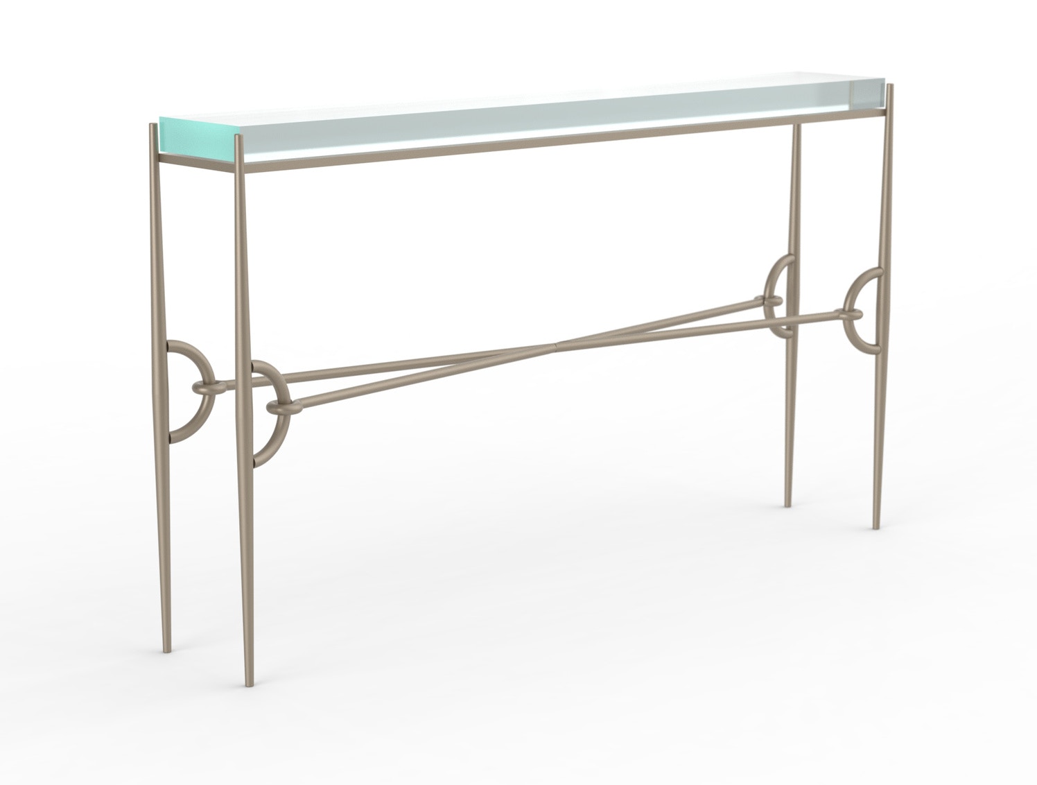 Charleston Forge Living Room Paddock 54" Console 6837 | Hickory ...