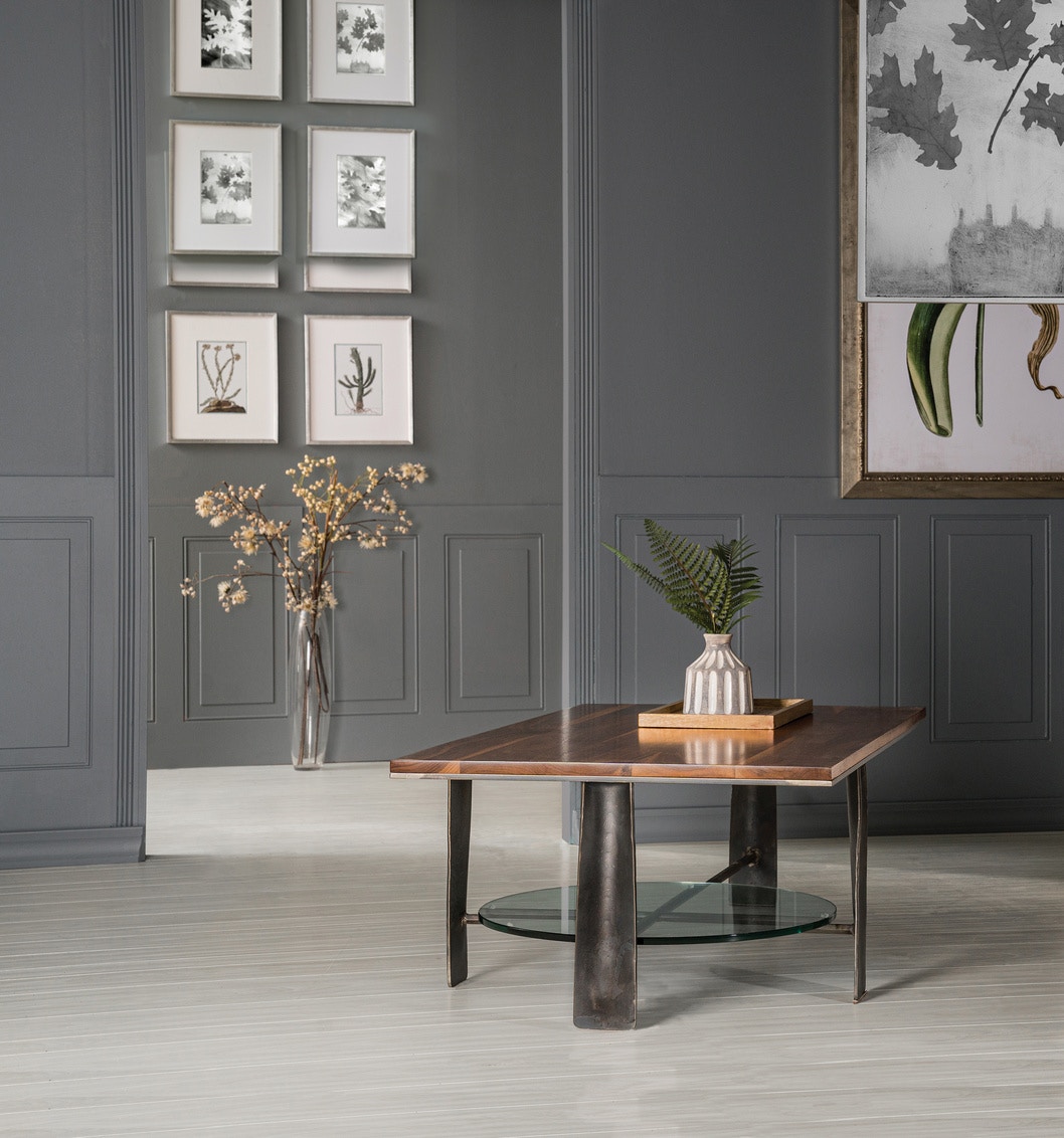 Charleston Forge Living Room Frontier Cocktail Table 7070 | Hickory ...